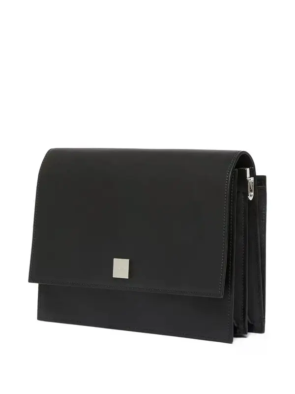 Max Mara Flap-top Satchel - Black