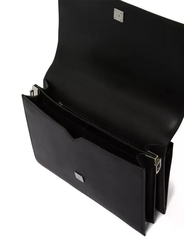 Max Mara Flap-top Satchel - Black