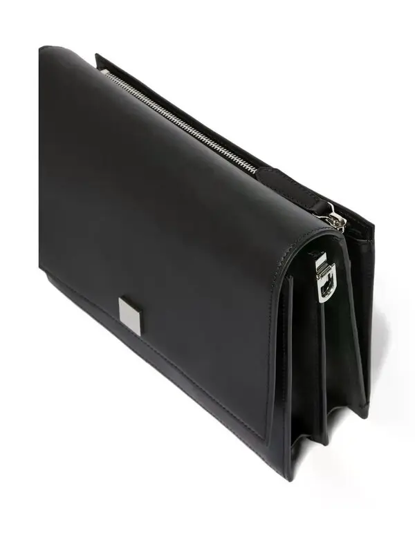 Max Mara Flap-top Satchel - Black