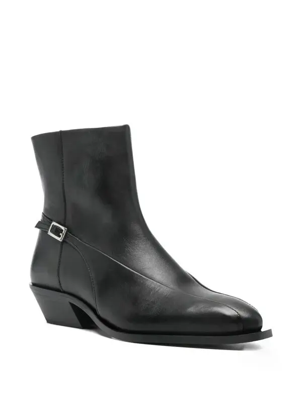ALOHAS 35mm Buckle-strap Boots