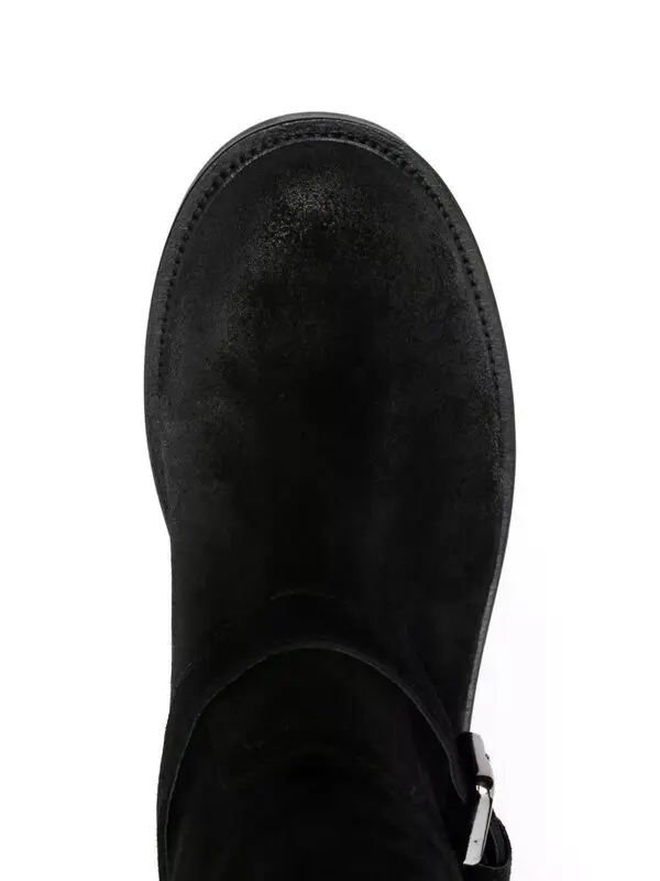 JULIE DEE 35mm Buckle Zip Boots