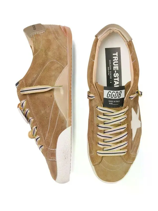 GOLDEN GOOSE True Star Suede Leather Sneakers