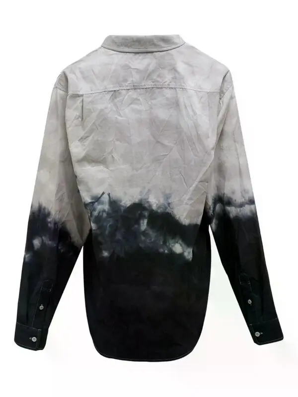 PUSHBUTTON Dying Point-collar Shirt
