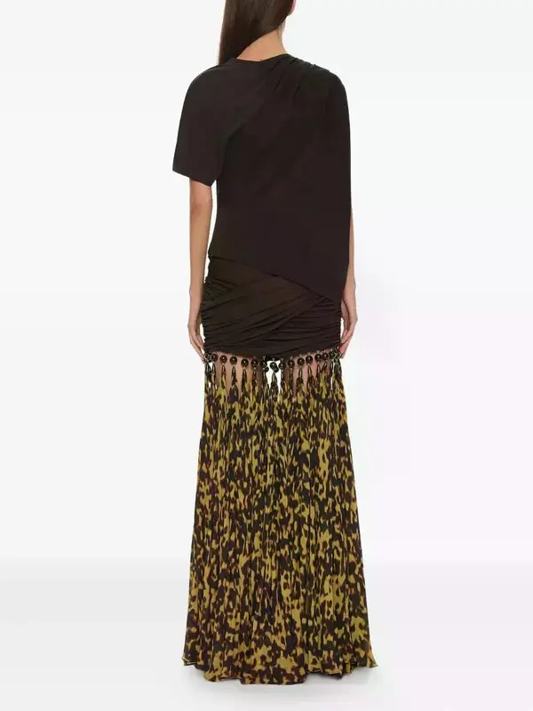 Christopher Esber Droplet Jersey Maxi Skirt