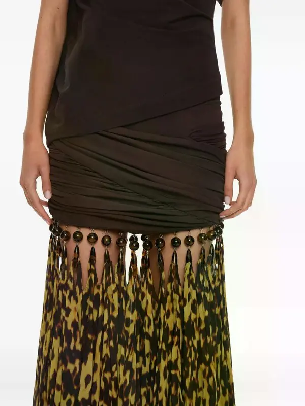 Christopher Esber Droplet Jersey Maxi Skirt