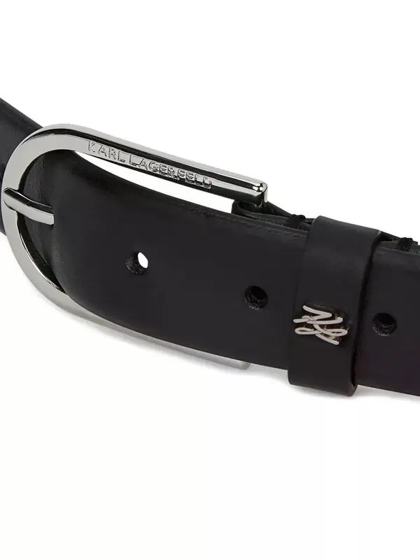 Karl Lagerfeld K/autograph Leather Belt