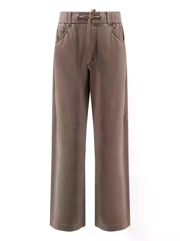 Brunello Cucinelli Elastic Drawstring Trousers