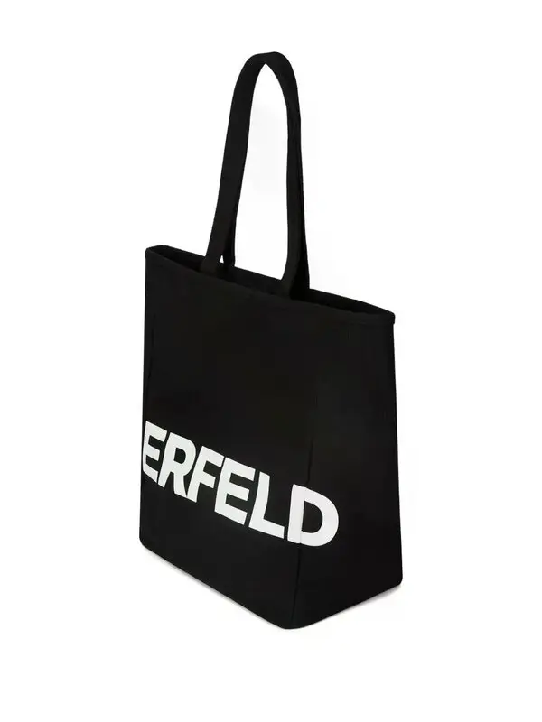 Karl Lagerfeld Logo-print Tote Bag - Black