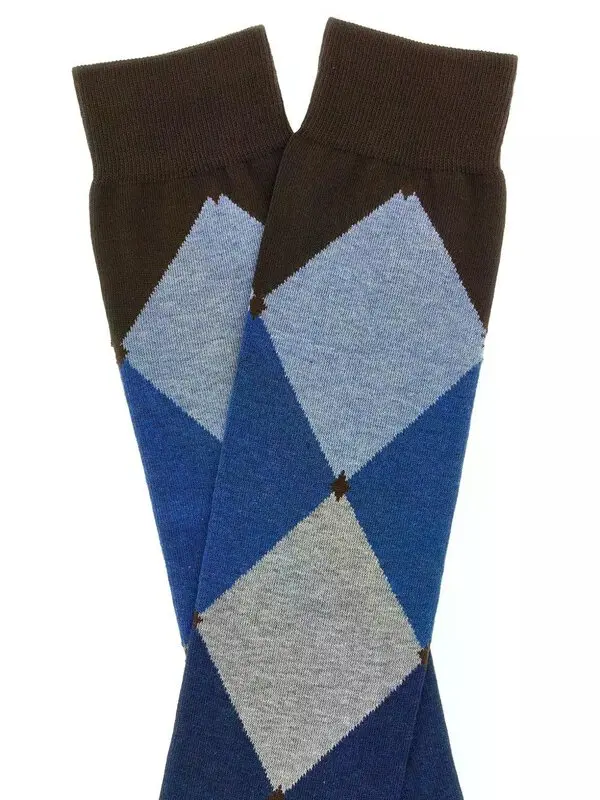 BALLANTYNE Diamond-pattern Socks