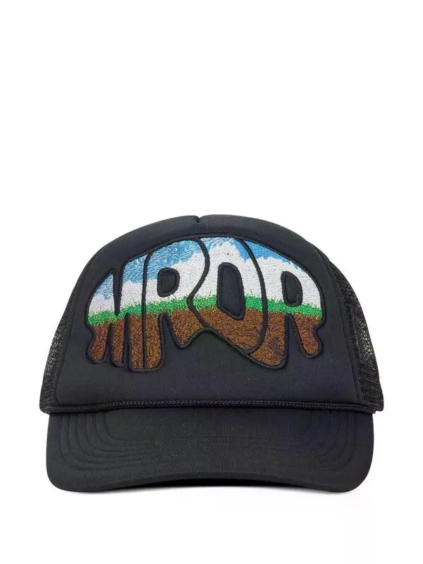 WHO DECIDES WAR Embroidered Baseball Cap - Black
