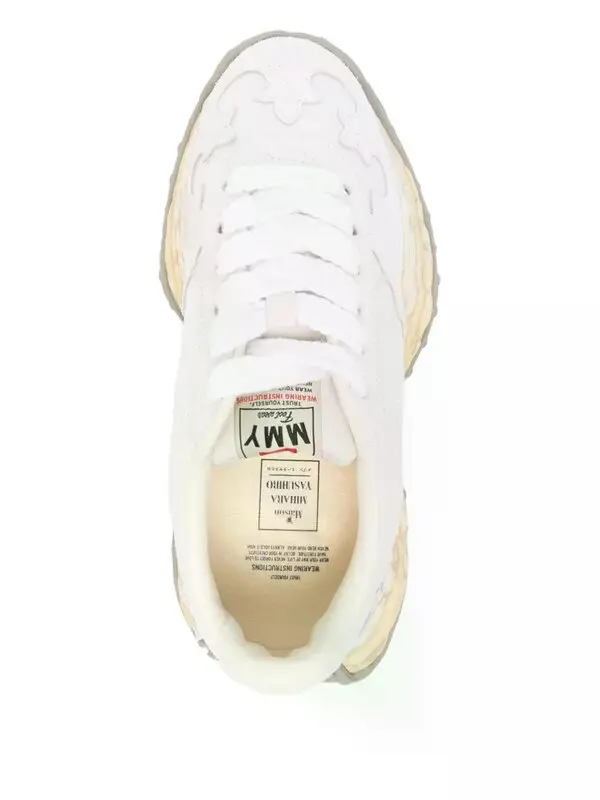 Mihara Yasuhiro Larry Panelled Sneakers - White