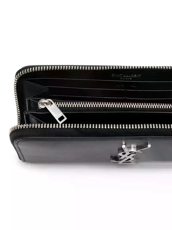 Saint Laurent Cassandre-plaque Wallet