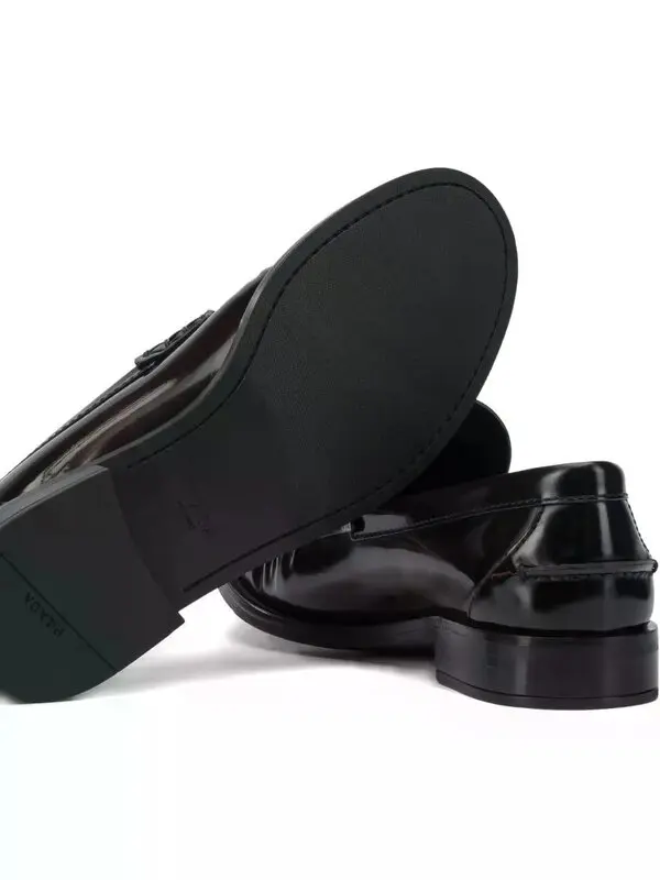 Prada Logo-debossed Loafers