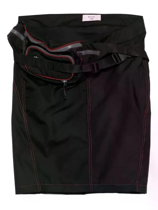 Martine Rose Topstitching Skirt With Bumbag