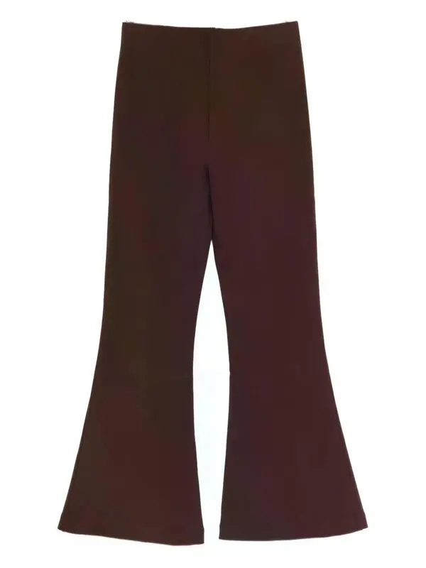 BY MALENE BIRGER Flared Trousers - Brown