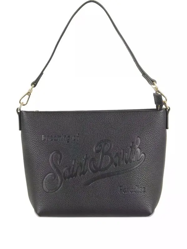 MC2 SAINT BARTH Logo-debossed Shoulder Bag - Black