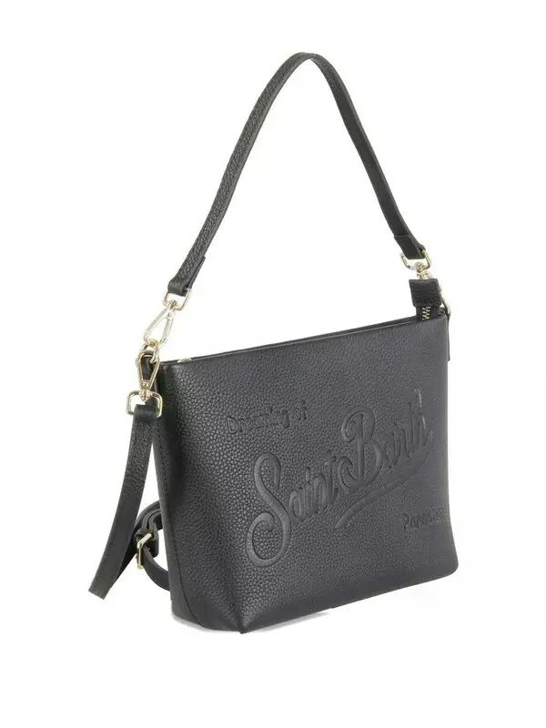MC2 SAINT BARTH Logo-debossed Shoulder Bag - Black