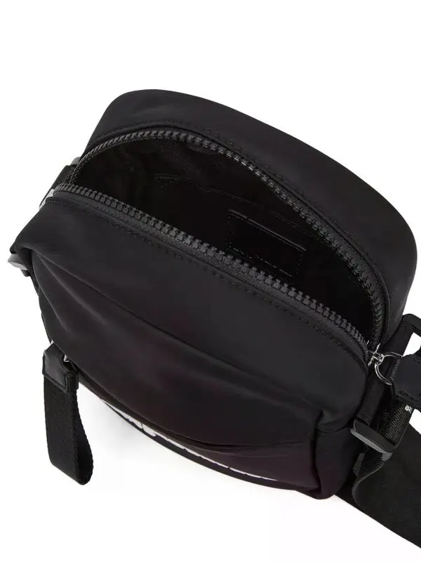 Karl Lagerfeld Messenger Bag With Logo Strap