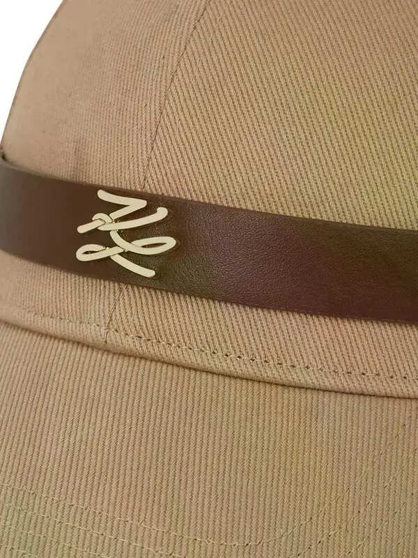 Karl Lagerfeld K/autograph Belt Baseball Cap