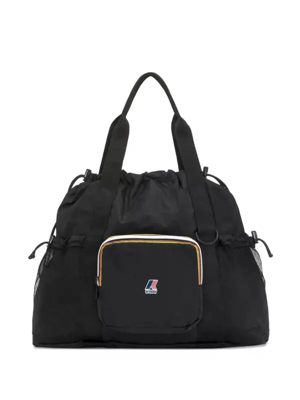 K-WAY Drawstring Tote Bag - Black