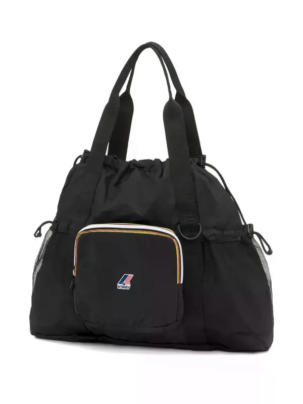 K-WAY Drawstring Tote Bag - Black