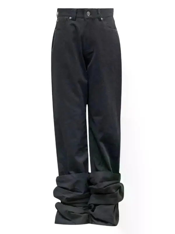 Hache Cotton Pants - Grey
