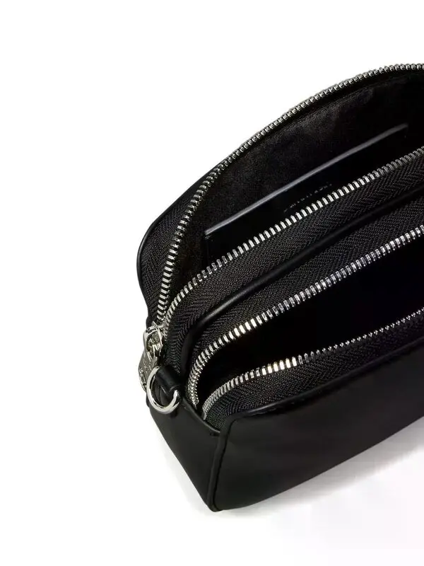 Calvin Klein Zipped Cross Body Bag - Black
