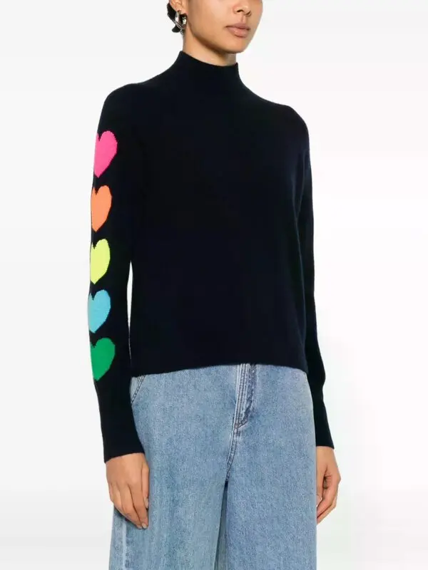From Future Heart-motif Sweater