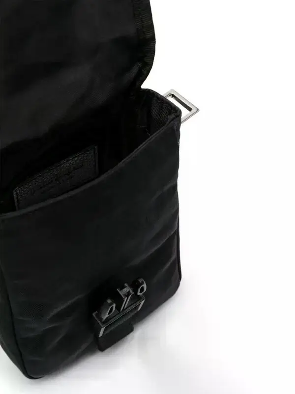 Palm Angels Monogram Debossed Crossbody Bag
