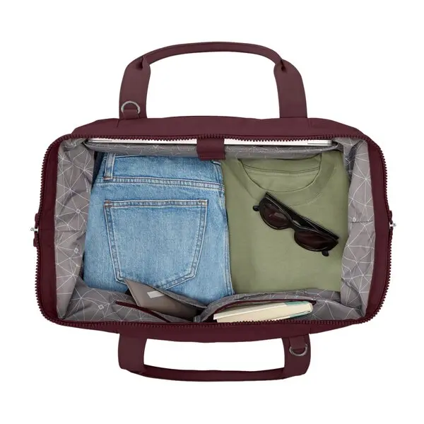 SAMSONITE Drop Bottom Weekender - Merlot