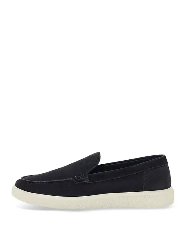 Boggi Milano Stratus Slip On Loafers - Navy Blue