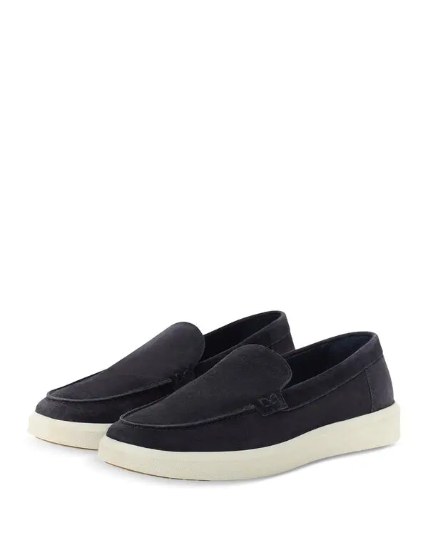 Boggi Milano Stratus Slip On Loafers - Navy Blue