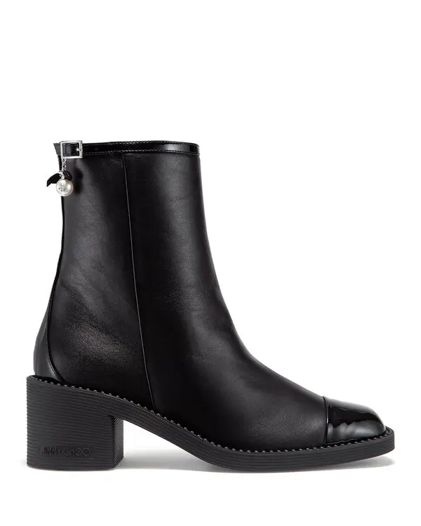 JIMMY CHOO Adry Ankle Boots - Black