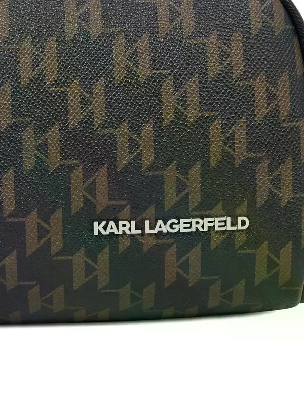 Karl Lagerfeld Monogram Wash Bag