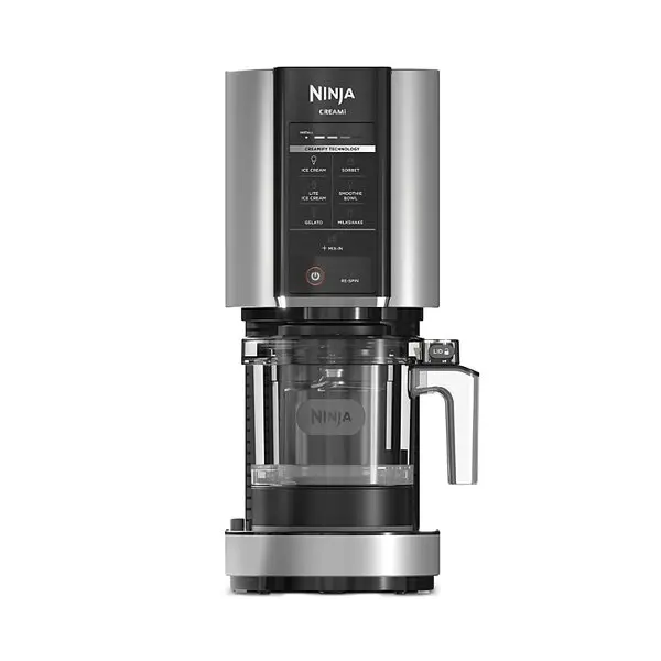 NINJA Creami, Ice Cream, Gelato, Milkshake, Sorbet, Smoothie Bowl, And Lite Ice Cream Maker, 7 One Touch Programs - Silver