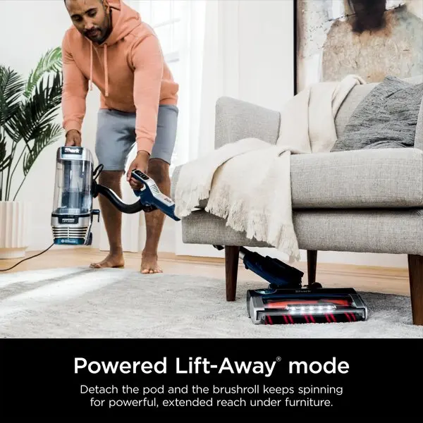 SHARK Stratos Upright Vacuum With Duoclean Powerfins