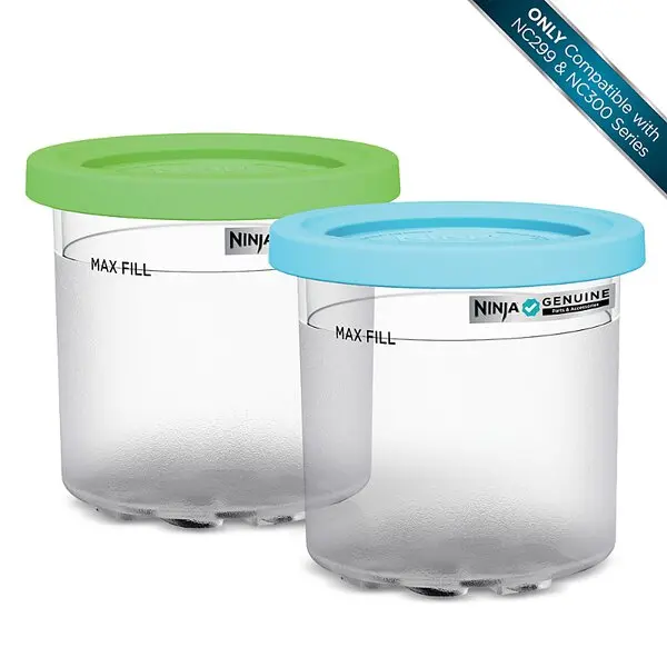 NINJA Creami Pints & Colored Lids, Set Of 2 - Multi