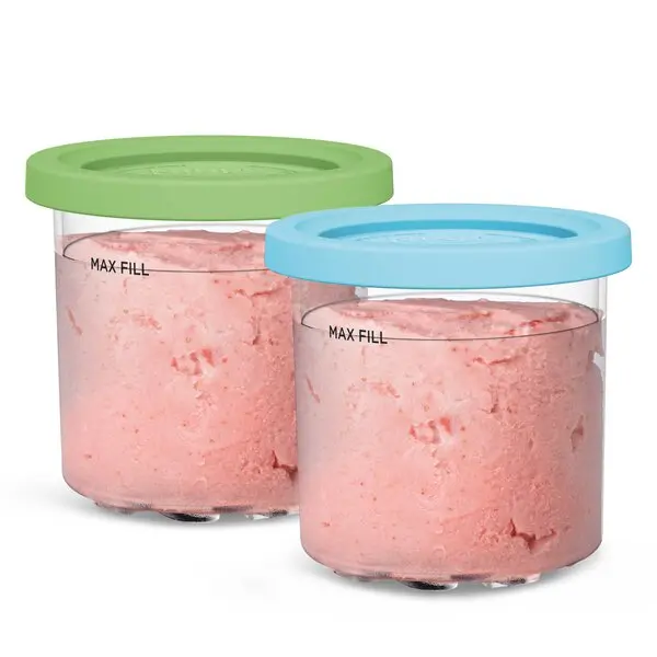 NINJA Creami Pints & Colored Lids, Set Of 2