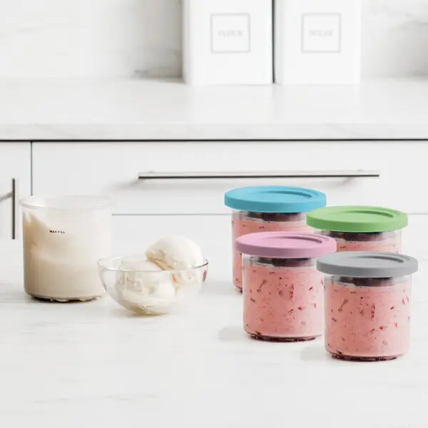 NINJA Creami Pints And Lids, Set Of 4