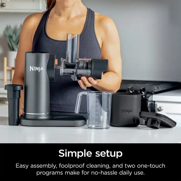 NINJA Jc151 Neverclog Cold Press Juicer - Gray