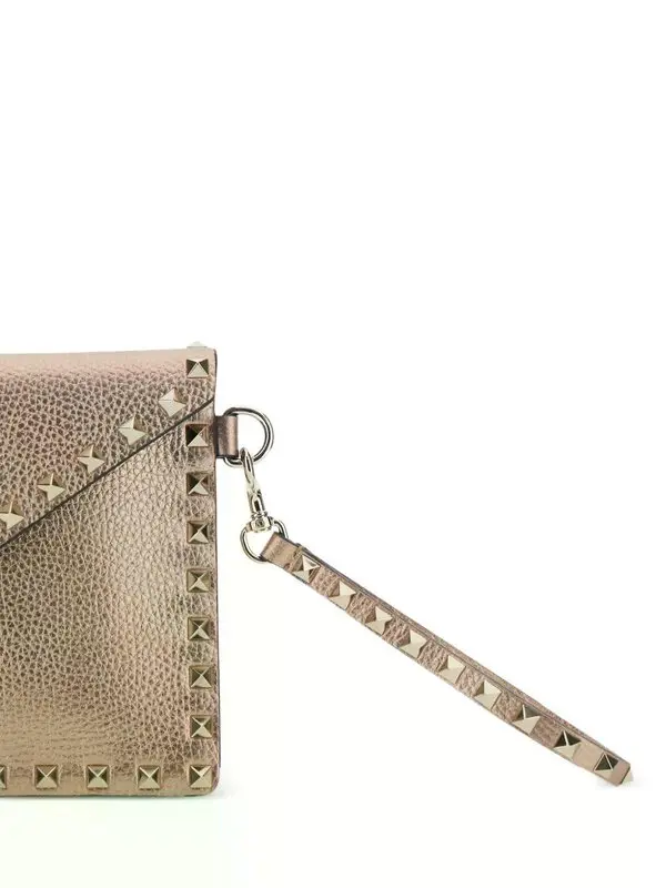 Valentino Garavani Rockstud Clutch Bag - Pink