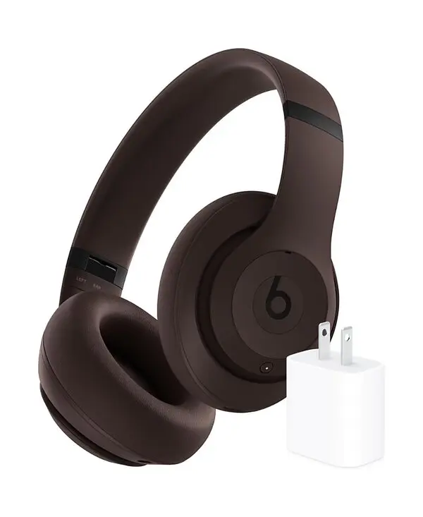 BEATS Studio Pro Wireless Noise Cancelling Over-the-ear Headphones With Power Adapter - Deep Brown