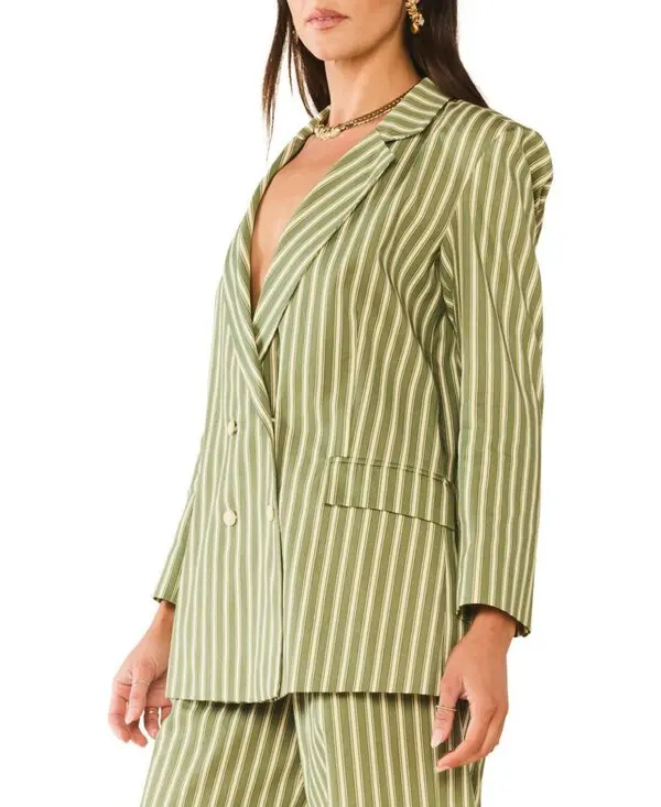 EDDY Meredith Striped Blazer