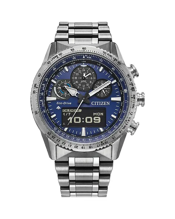 Citizen Promaster Sky Chronograph, 43mm - Blue/silver