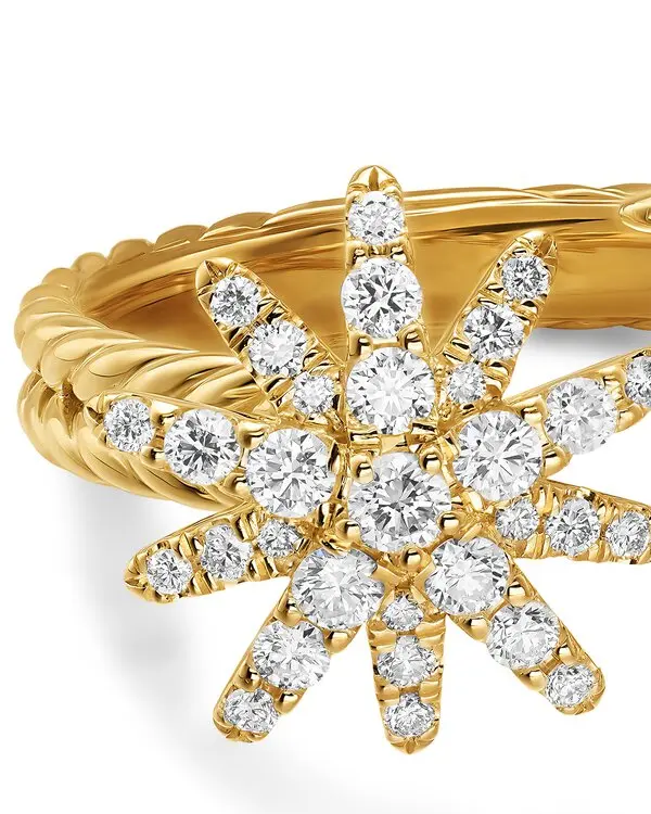 David Yurman Starburst Diamond Ring