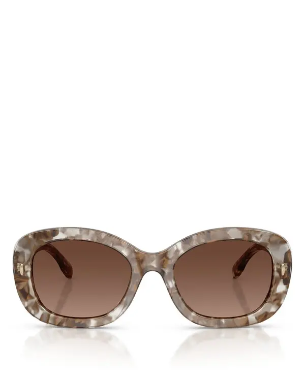 Tory Burch Oval Sunglasses