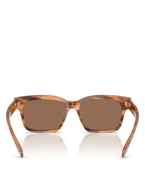 Tory Burch 55mm Rectangular Sunglasses