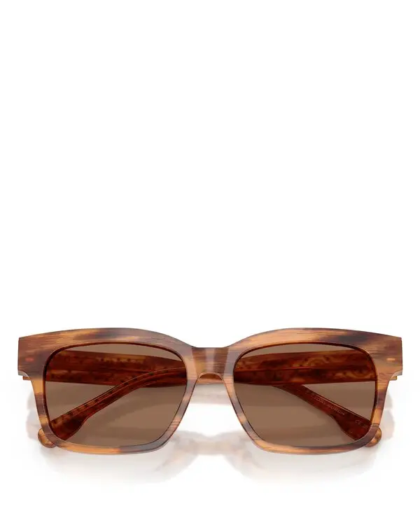 Tory Burch 55mm Rectangular Sunglasses