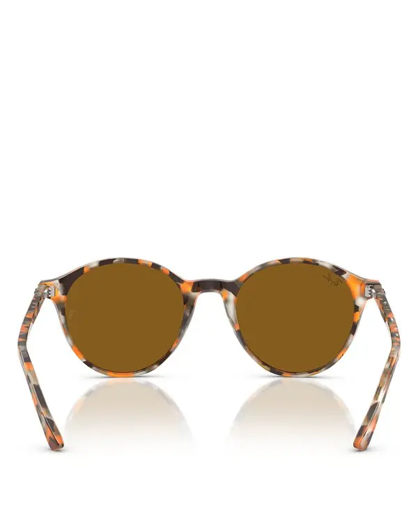 Ray-ban Round Sunglasses - Brown