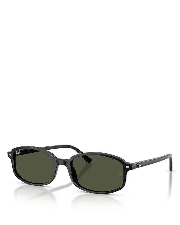 Ray-ban 56mm Rectangular Sunglasses - Black